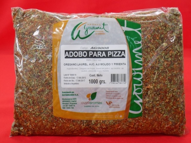 ADOBO PARA PIZZA, cuyo aromas. Portal de delivery de comidas, bebidas y ...